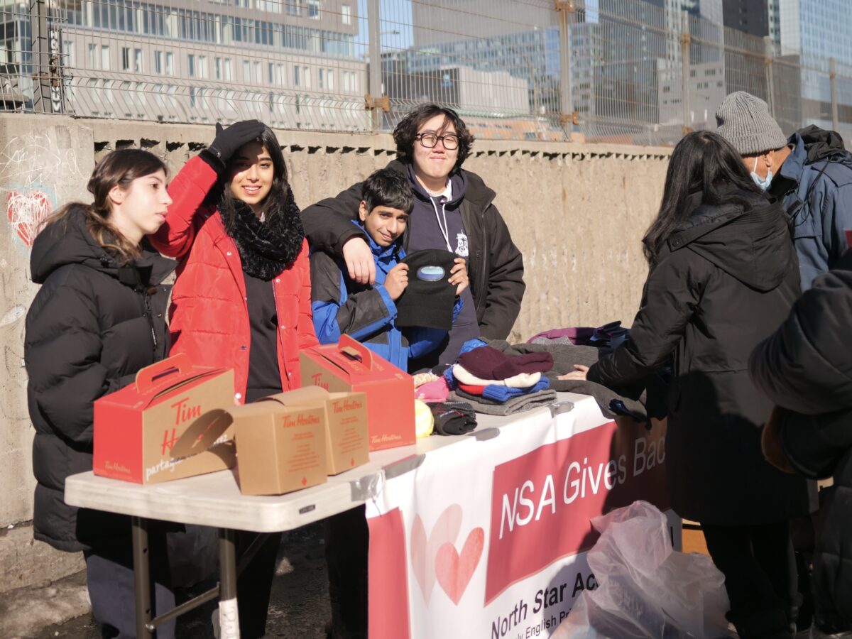 North Star Academy Laval gives back on Valentine's Day Courrier Laval news