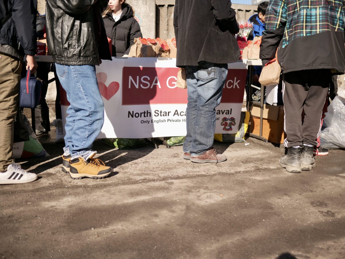 North Star Academy Laval gives back on Valentine's Day Courrier Laval news